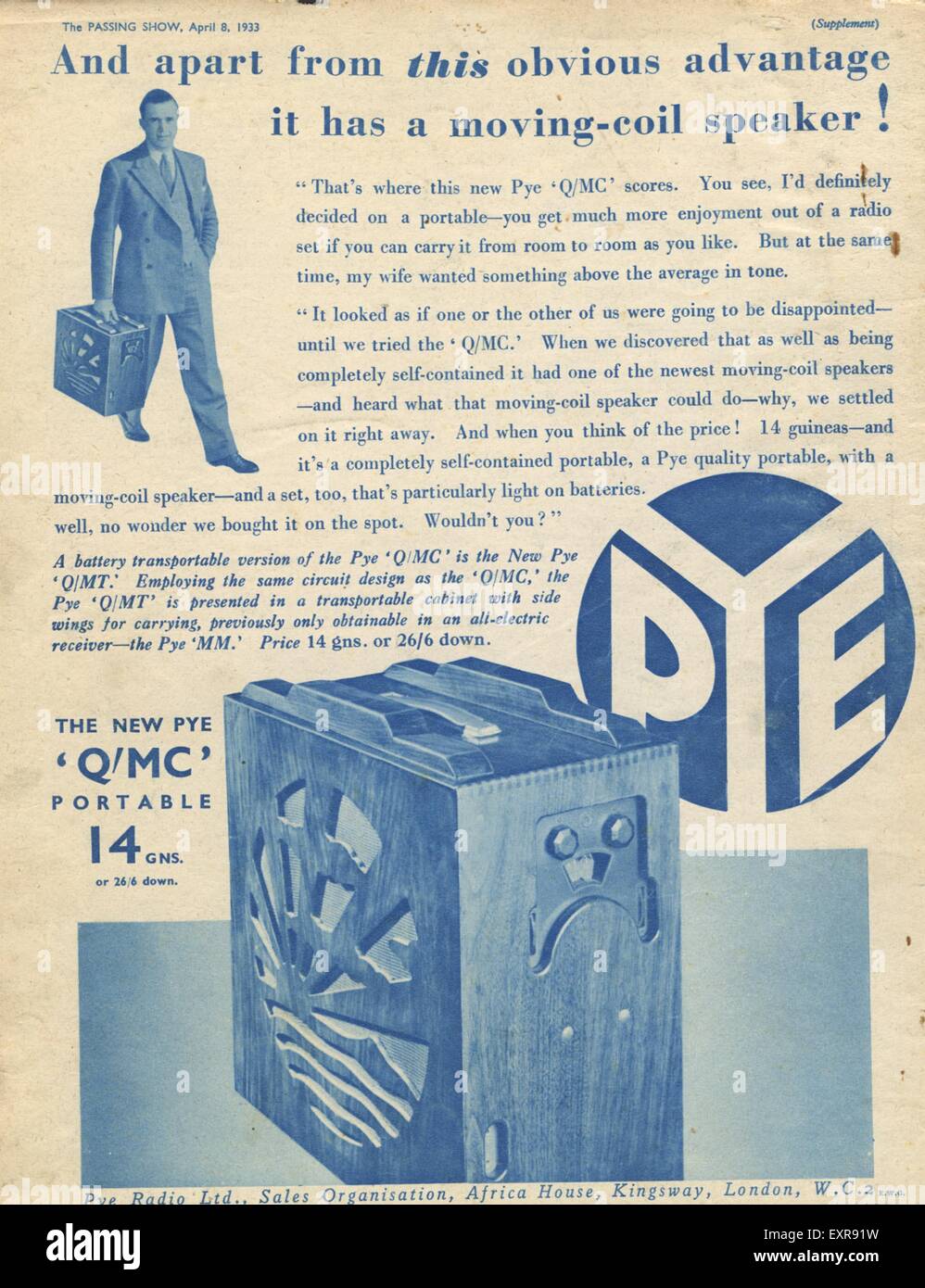 Pye hi-res stock photography and images - Alamy