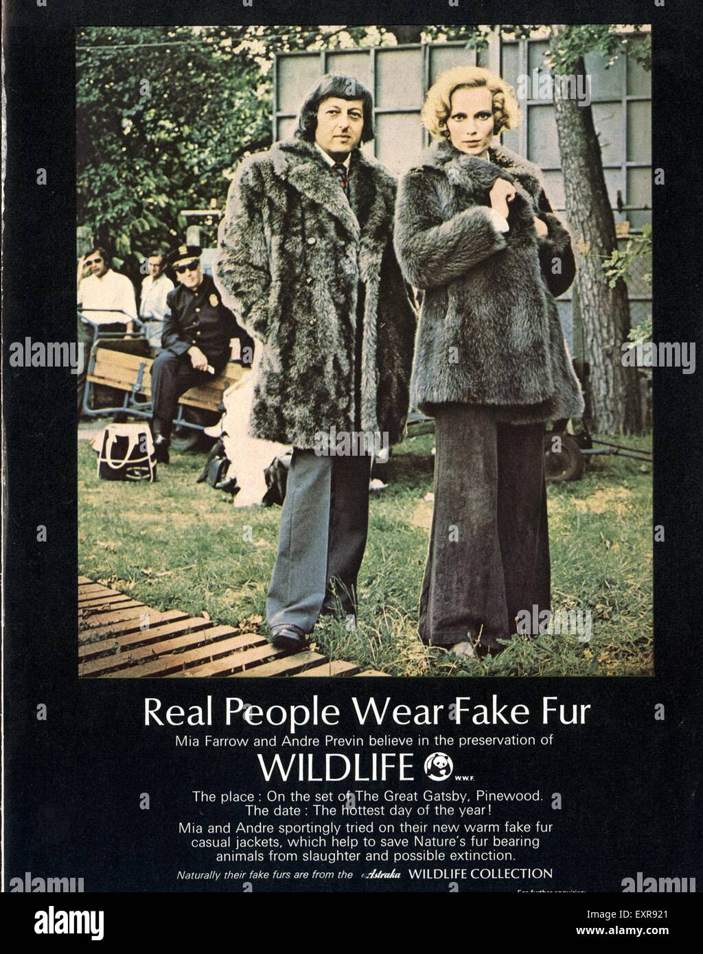 1970s UK WWF Magazine Advert Stock Photo - Alamy