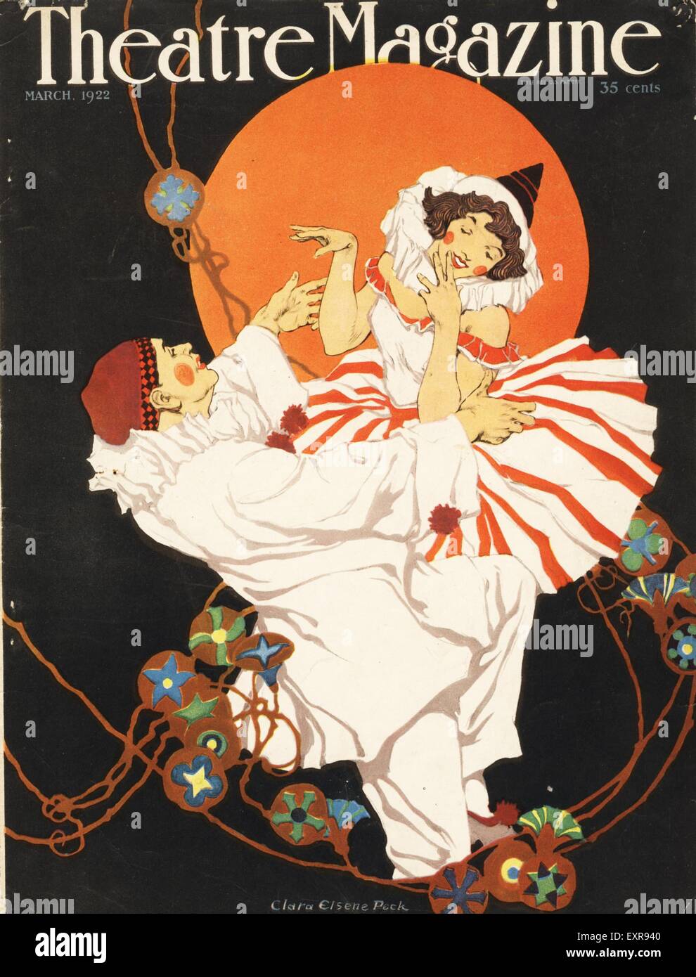 1920s usa theatre magazine cover hi-res stock photography and images ...