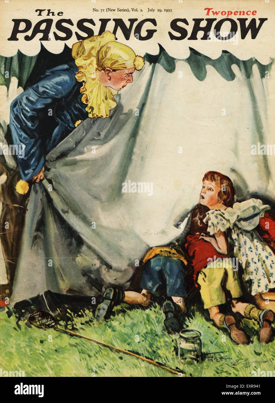 1930s UK The Passing Show Magazine Cover Stock Photo - Alamy