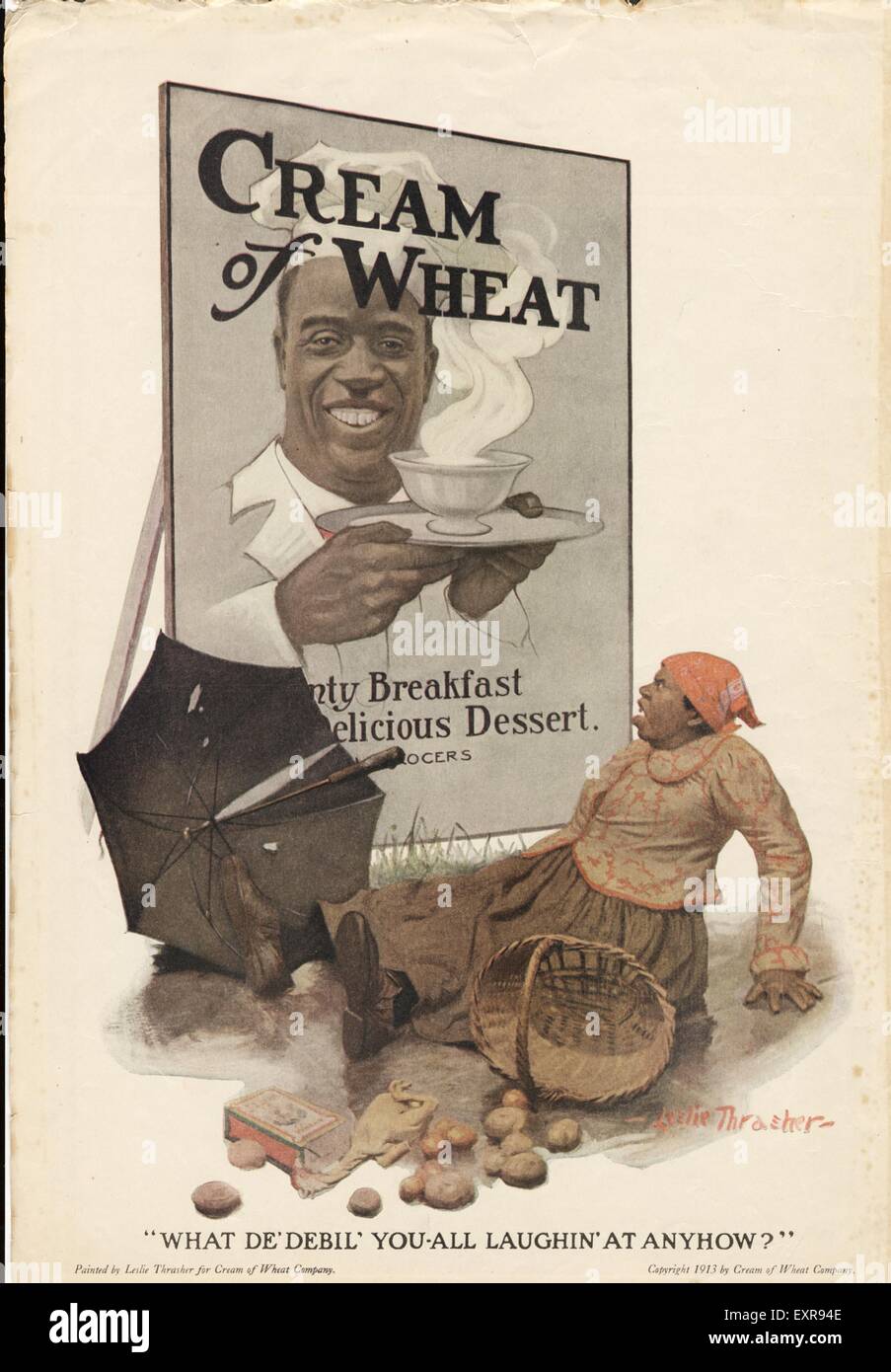 Cream of wheat advert hi-res stock photography and images - Alamy