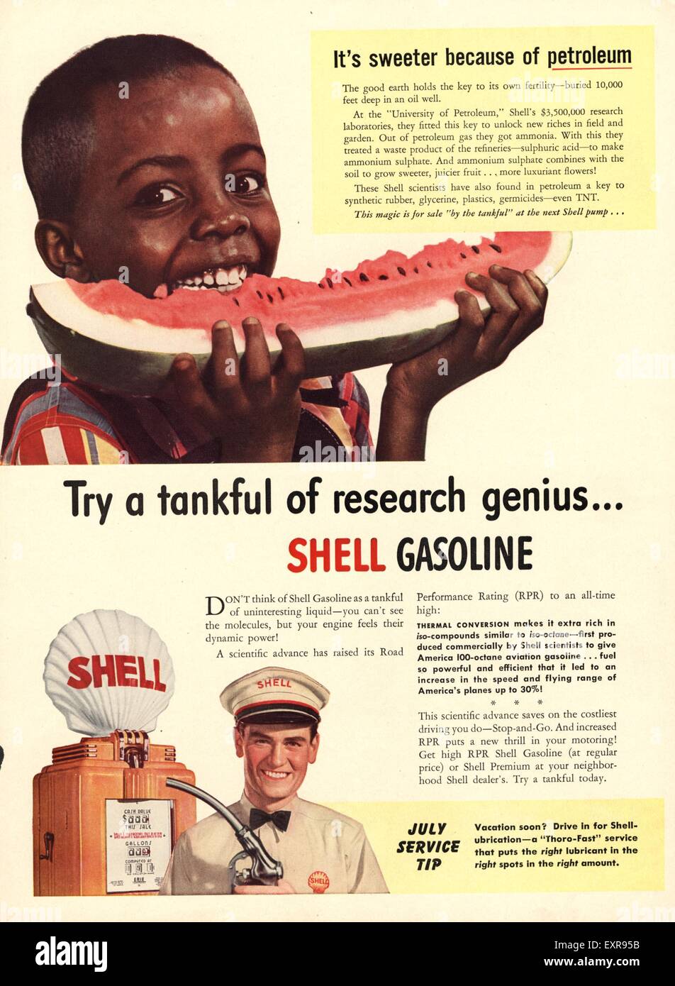 1930s UK Shell Magazine Advert Stock Photo - Alamy
