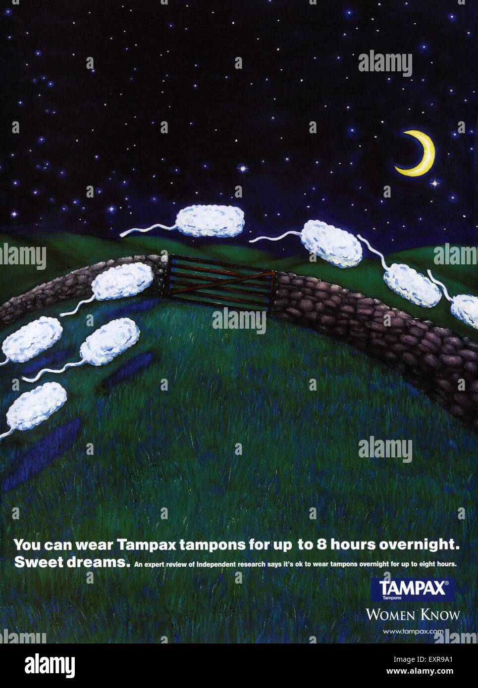 Tampax Advert High Resolution Stock Photography and Images - Alamy