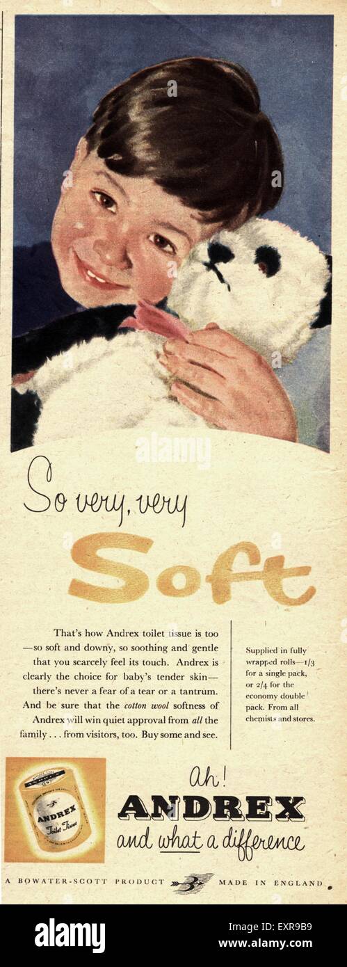 1950s toys advert hi-res stock photography and images - Alamy