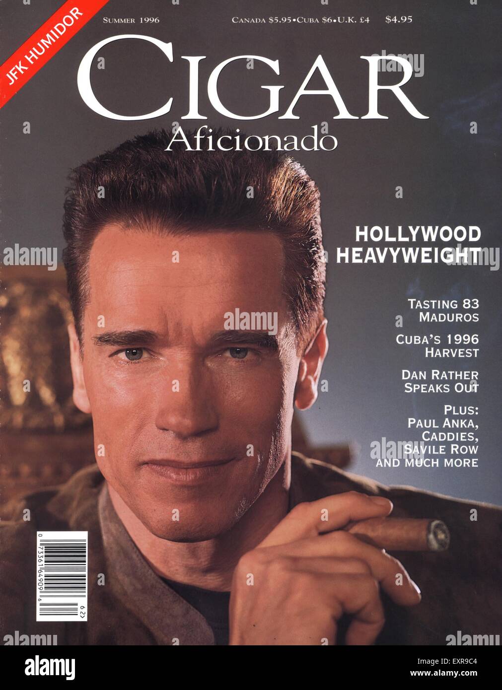 1990s USA Cigar Aficionado Magazine Advert Stock Photo - Alamy