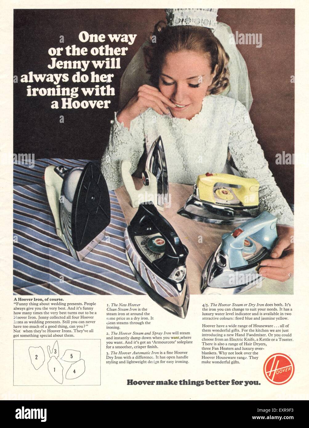 Hoover advert 1960s hi-res stock photography and images - Alamy