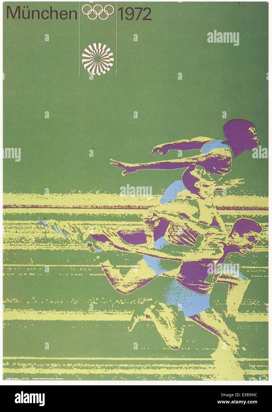 1970s Germany Olympic Games Poster Stock Photo - Alamy