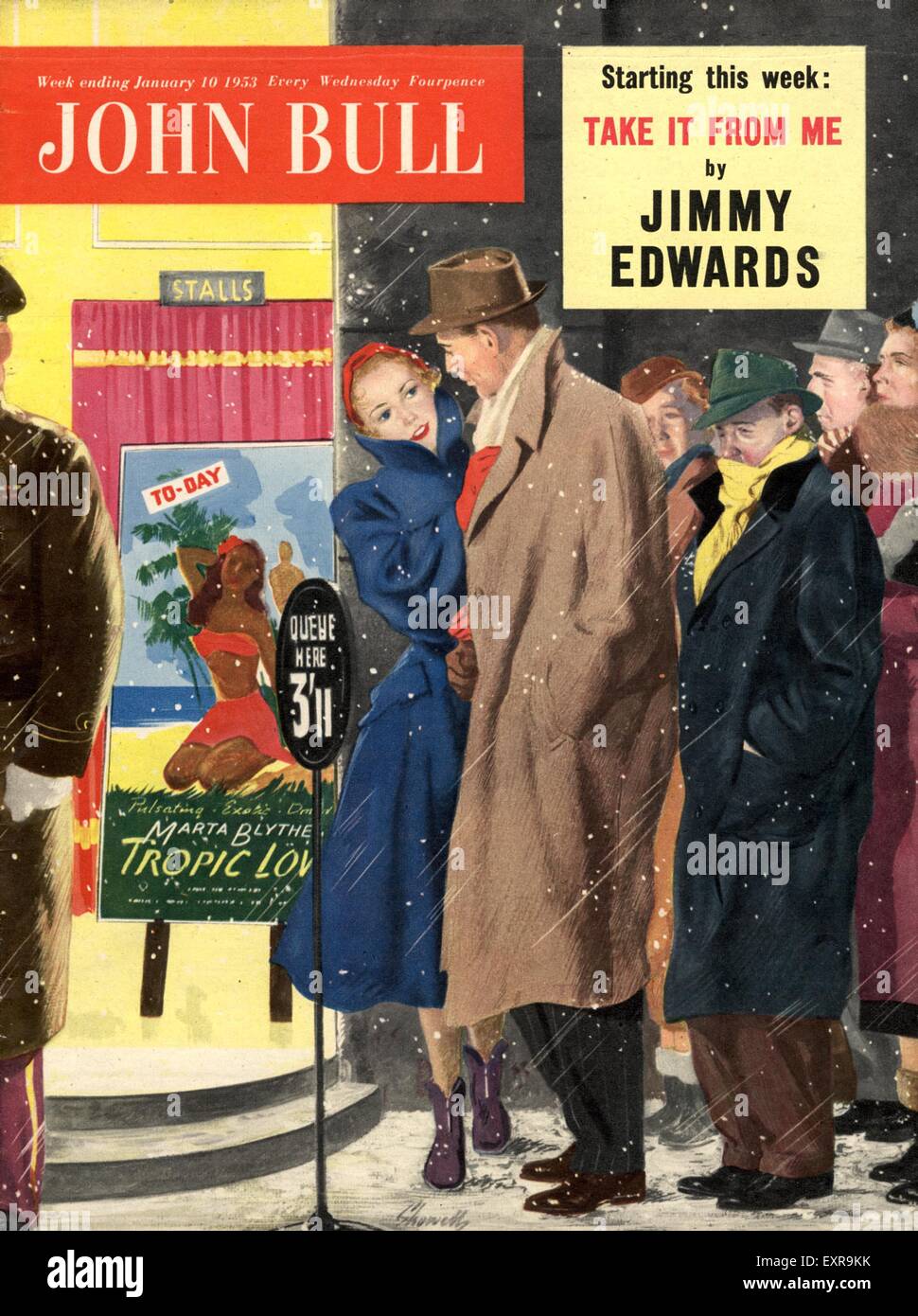 John bull magazine cover hi-res stock photography and images - Alamy