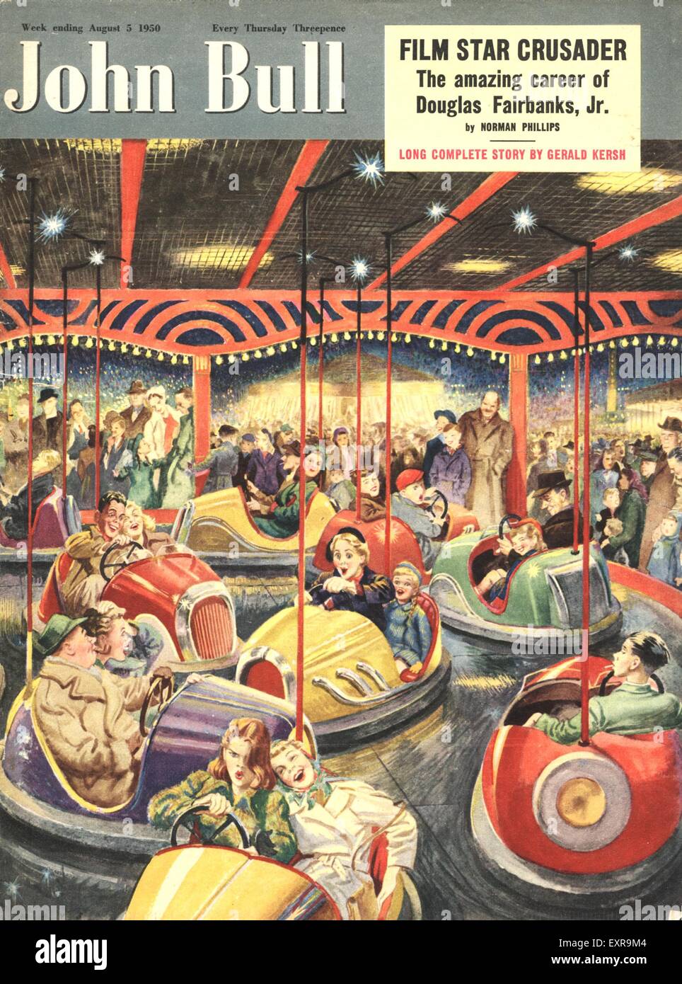 1950s UK John Bull Magazine Cover Stock Photo - Alamy