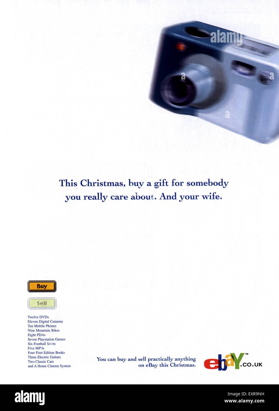 2000s UK Ebay Magazine Advert Stock Photo - Alamy
