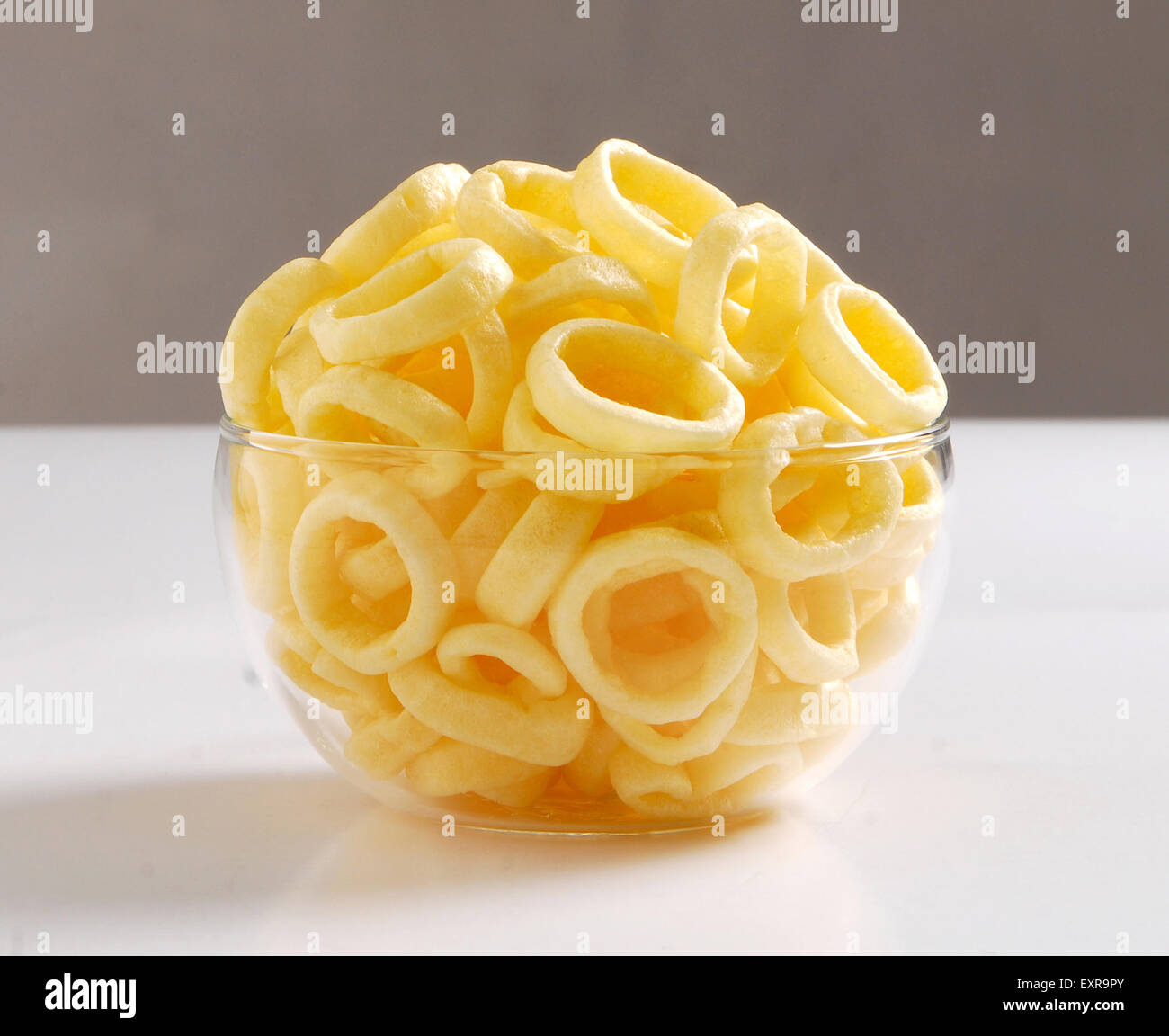 Corn Ring Snacks Stock Photo - Alamy