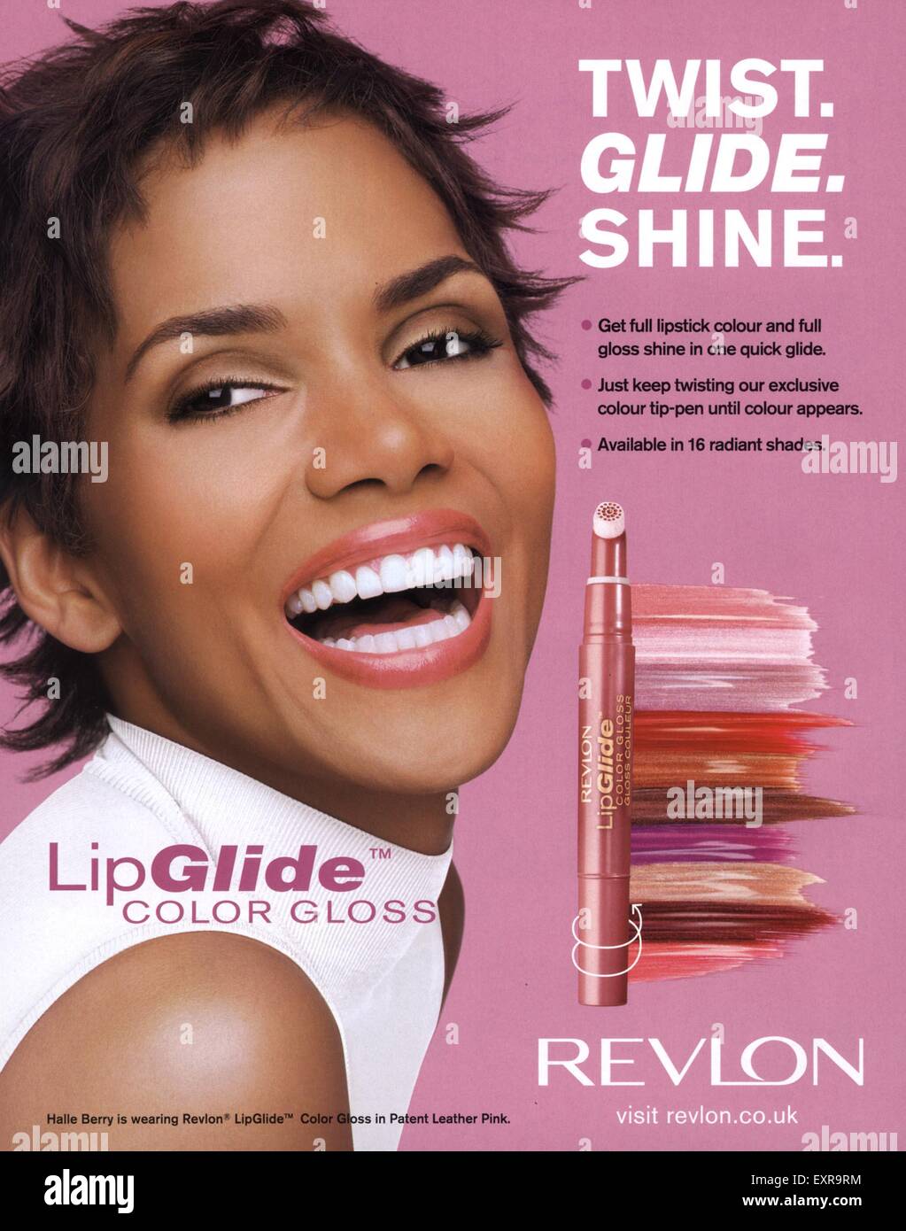 2000s UK Revlon Magazine Advert Stock Photo - Alamy