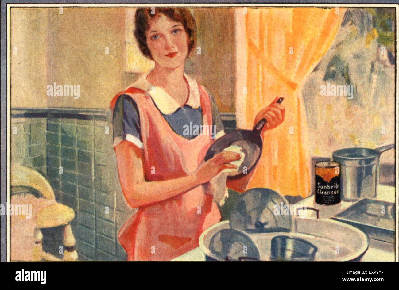 1920s usa housework magazine advert hi-res stock photography and images ...