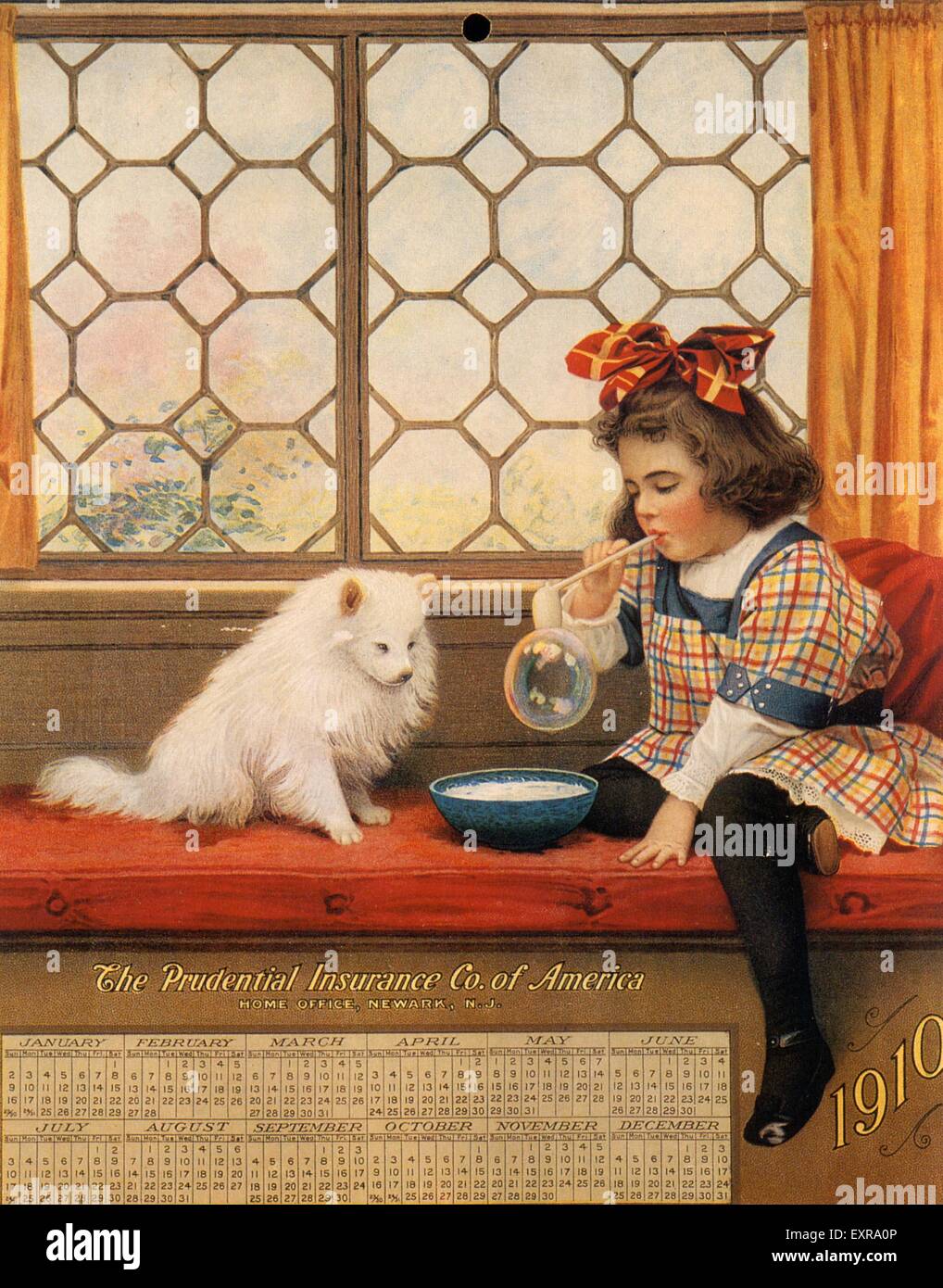 1910s USA Prudential Magazine Advert Stock Photo - Alamy