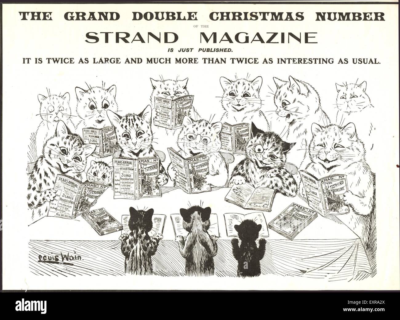 1910s UK Strand Magazine Magazine Advert Stock Photo - Alamy