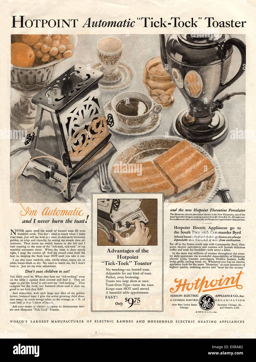 1920s Toaster Ad