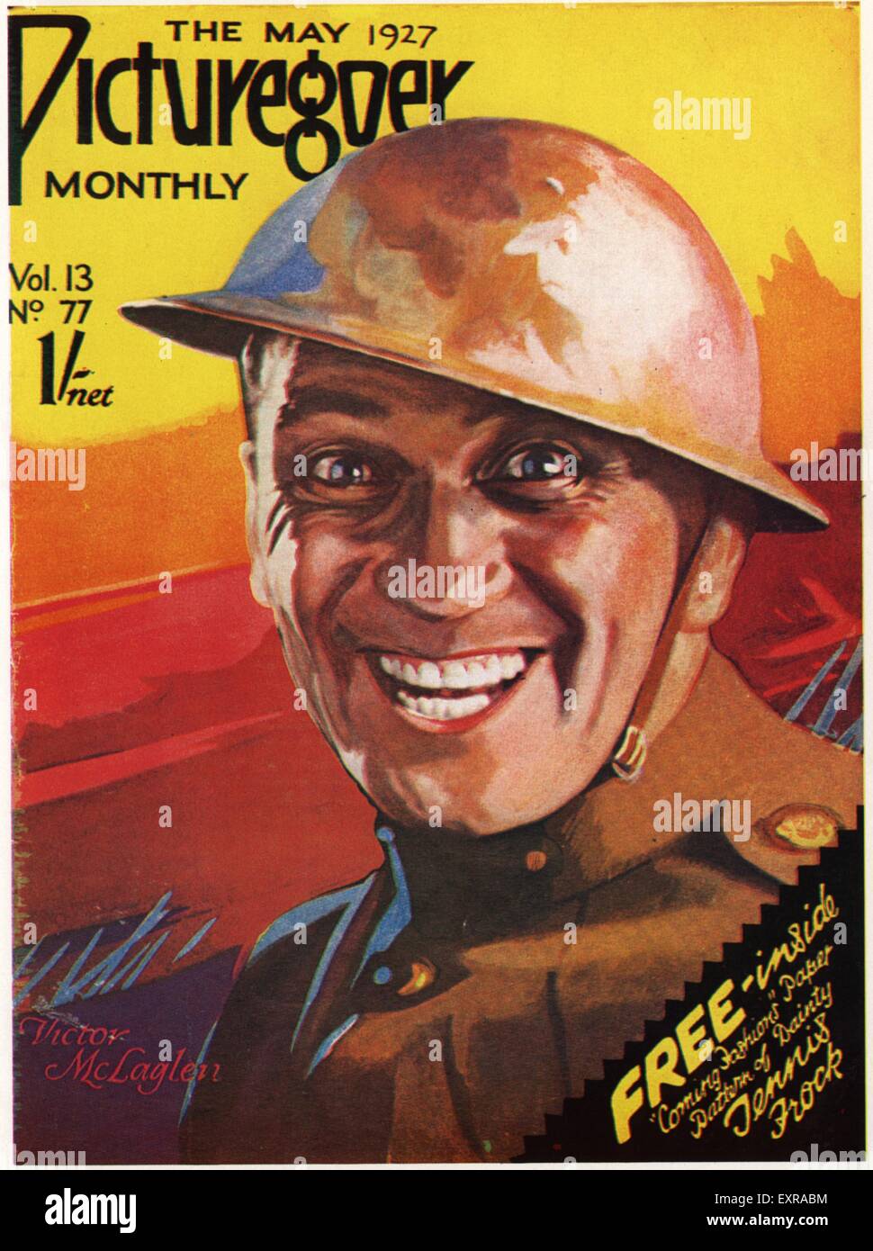 1920s UK The Picturegoer Magazine Magazine Cover Stock Photo - Alamy