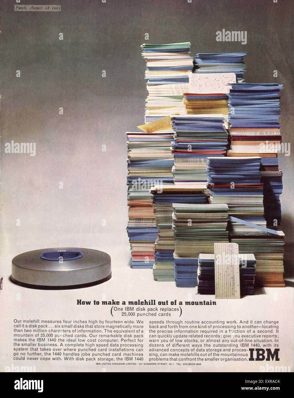 Ibm advert hi-res stock photography and images - Alamy