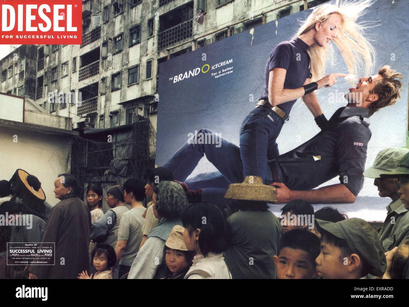 1990s UK Diesel Magazine Advert Stock Photo - Alamy