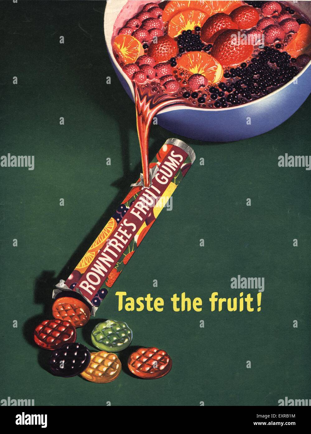 Rowntree's advert hi-res stock photography and images - Alamy