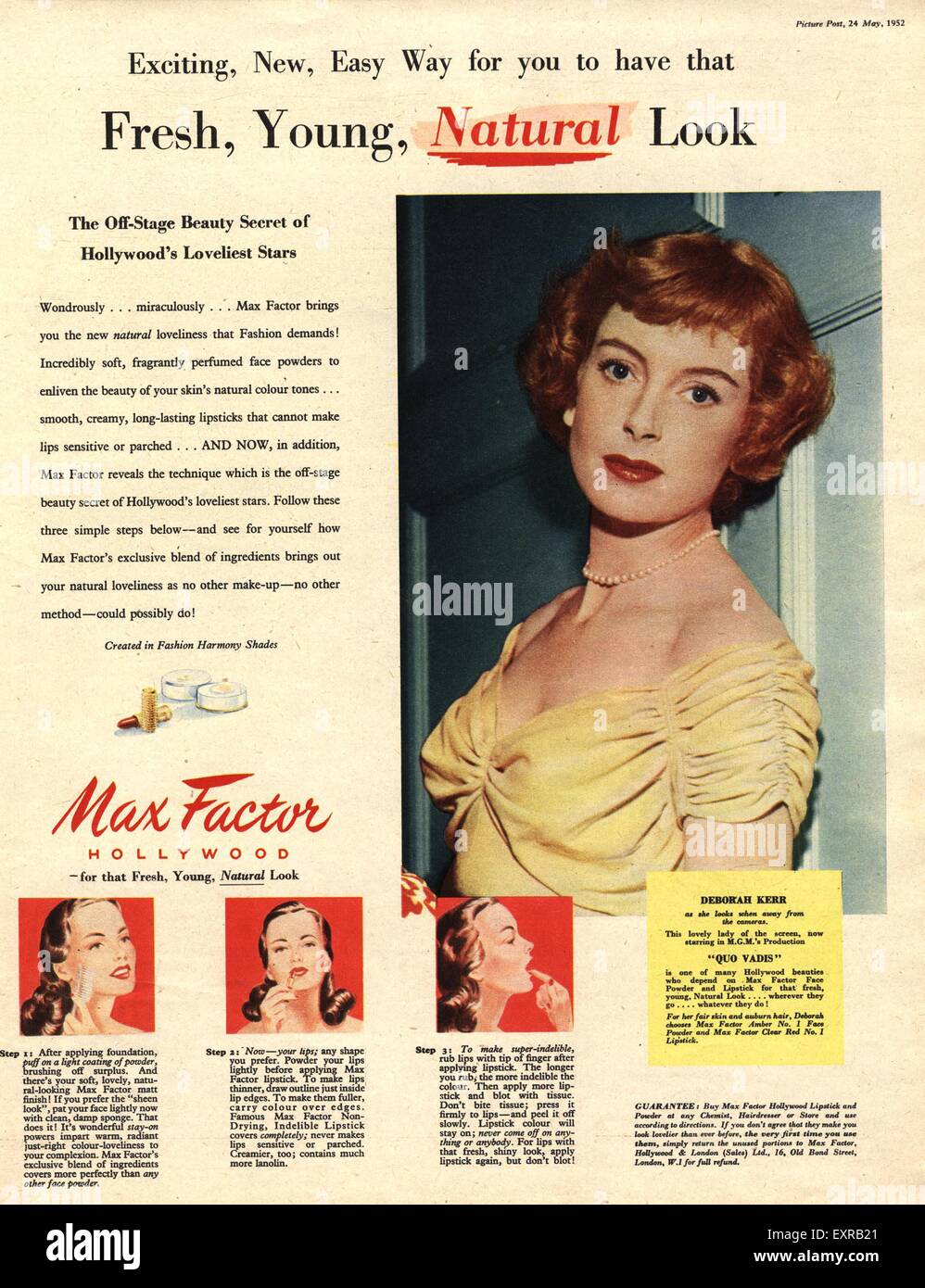 Max Factor 1950s High Resolution Stock Photography and Images - Alamy