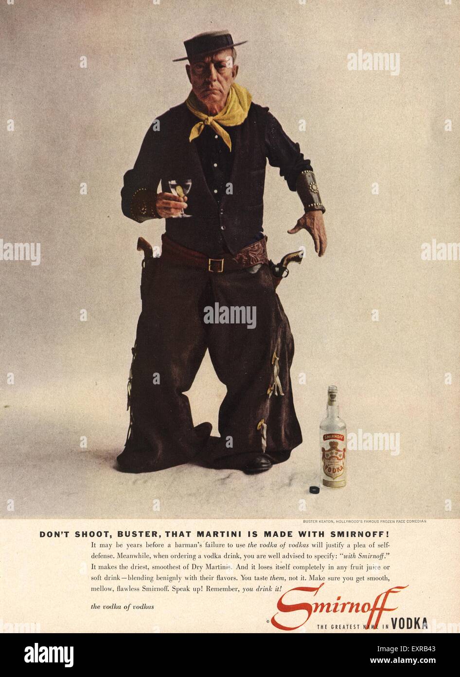 Smirnoff advert hi-res stock photography and images - Alamy