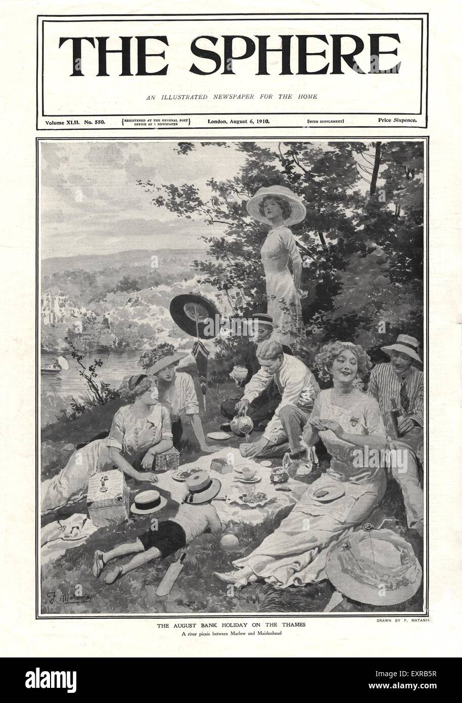 1910s UK The Sphere Magazine Cover Stock Photo - Alamy