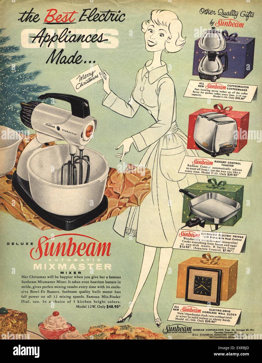 1960s UK Sunbeam Magazine Advert Stock Photo - Alamy
