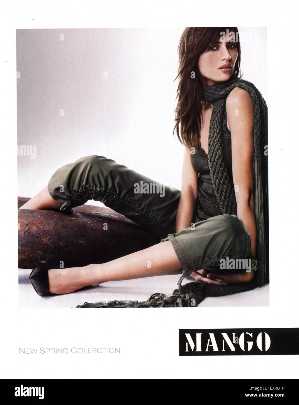 2000s UK Mango Magazine Advert Stock Photo - Alamy