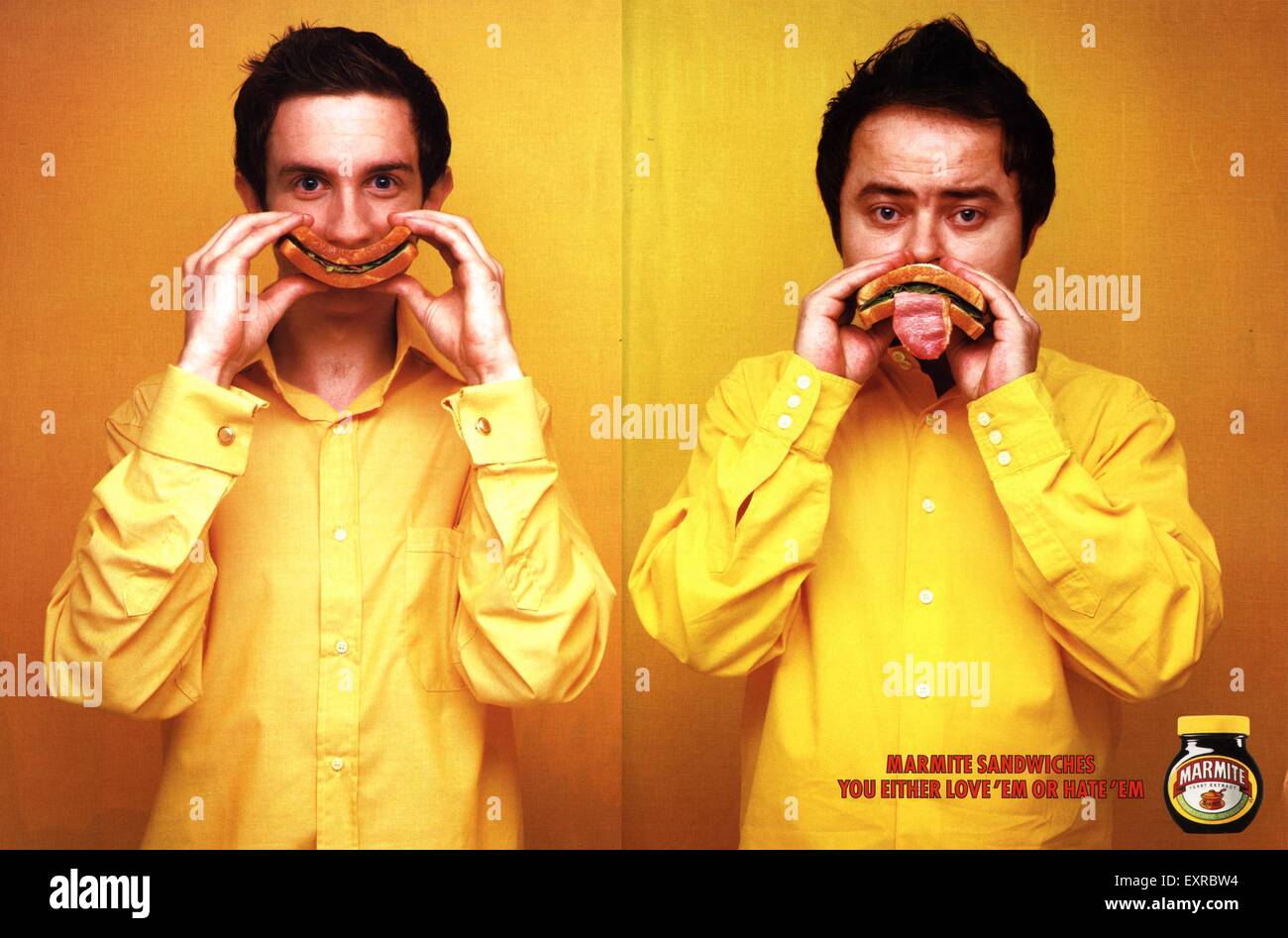 Marmite advert hi-res stock photography and images - Alamy