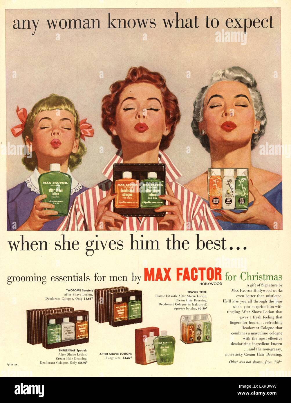 Max Factor 1950s High Resolution Stock Photography and Images - Alamy