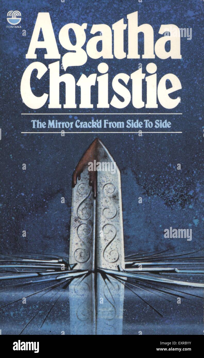 1980s Uk The Mirror Crackd From Side To Side By Agatha Christie Book