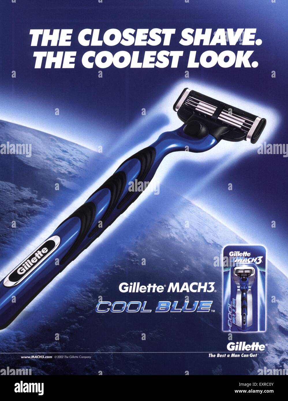 Gillette advert hi-res stock photography and images - Alamy