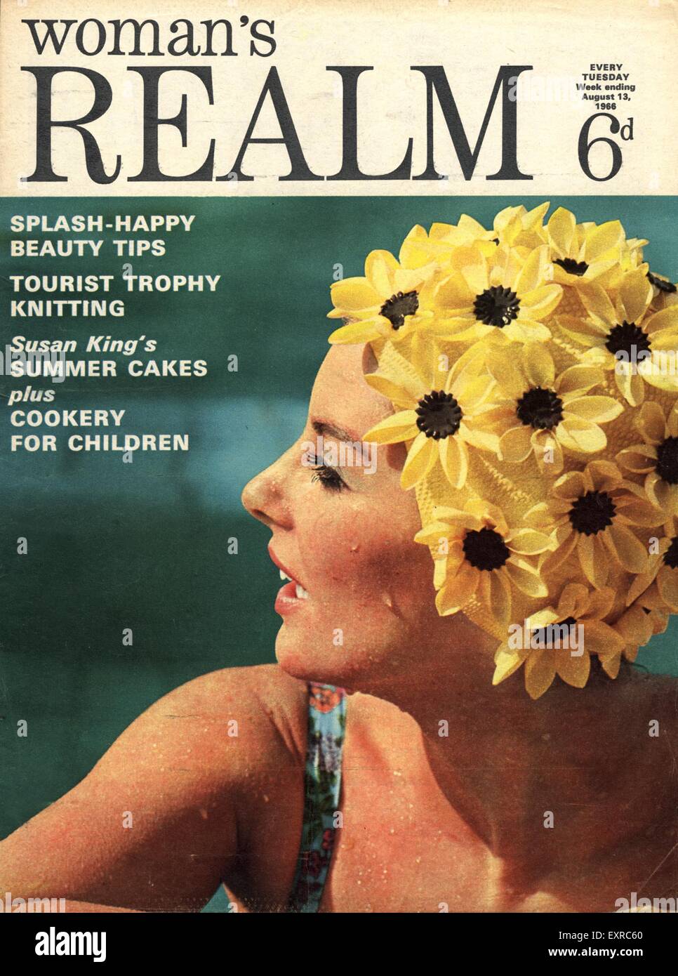 1960s UK Womans Realm Magazine Cover Stock Photo - Alamy