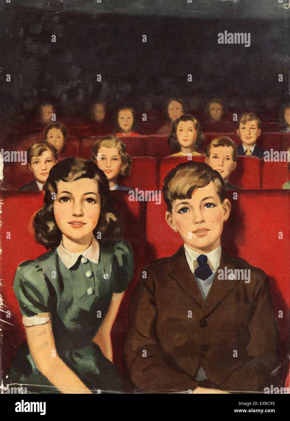 1950s cinema hi-res stock photography and images - Alamy