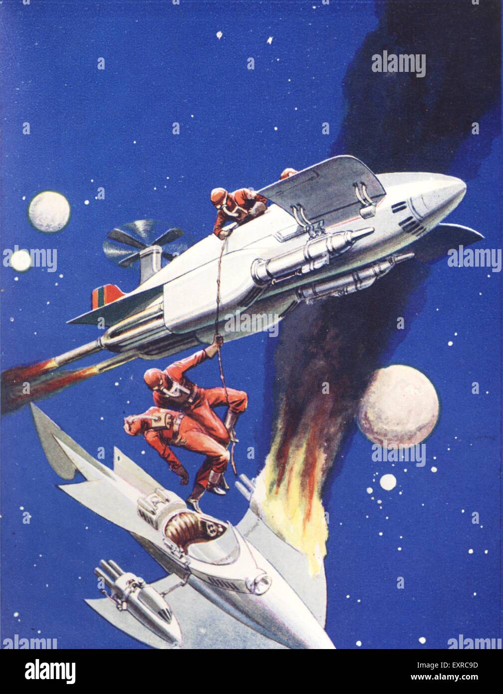 1950s Spacecraft Concept Art