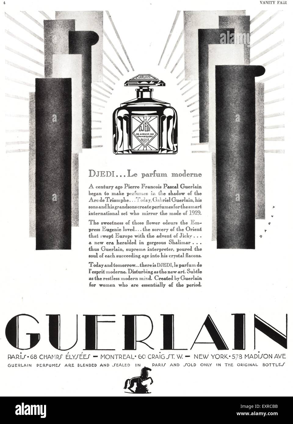 Advert guerlain perfume hi-res stock photography and images - Alamy