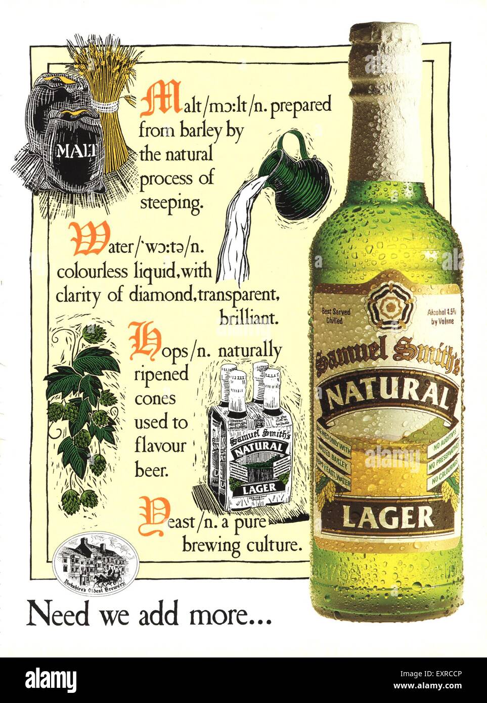 Alcohol uk advert 1980s hi-res stock photography and images - Alamy