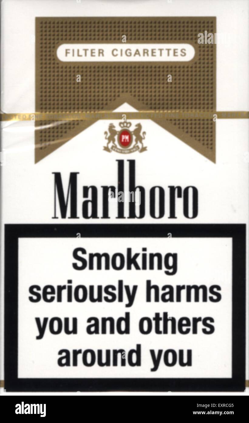 2000s UK Marlboro Packaging Stock Photo - Alamy