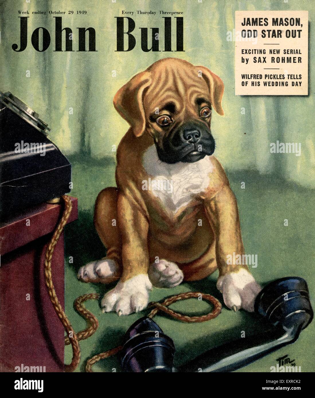 John bull magazine cover hi-res stock photography and images - Alamy