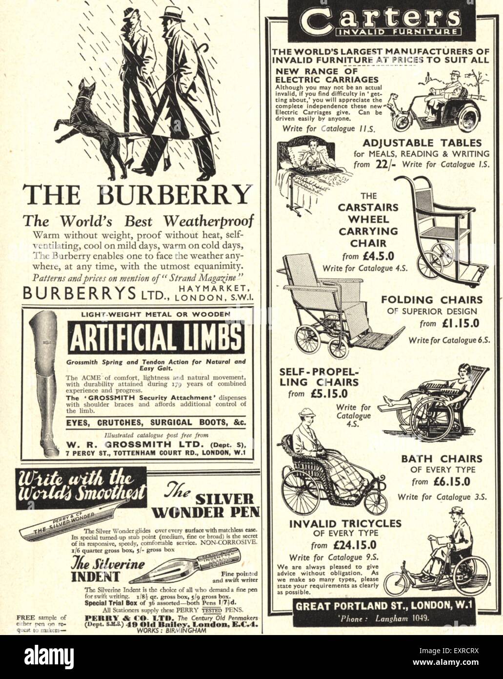 Ads 1920s hi-res stock photography and images - Alamy