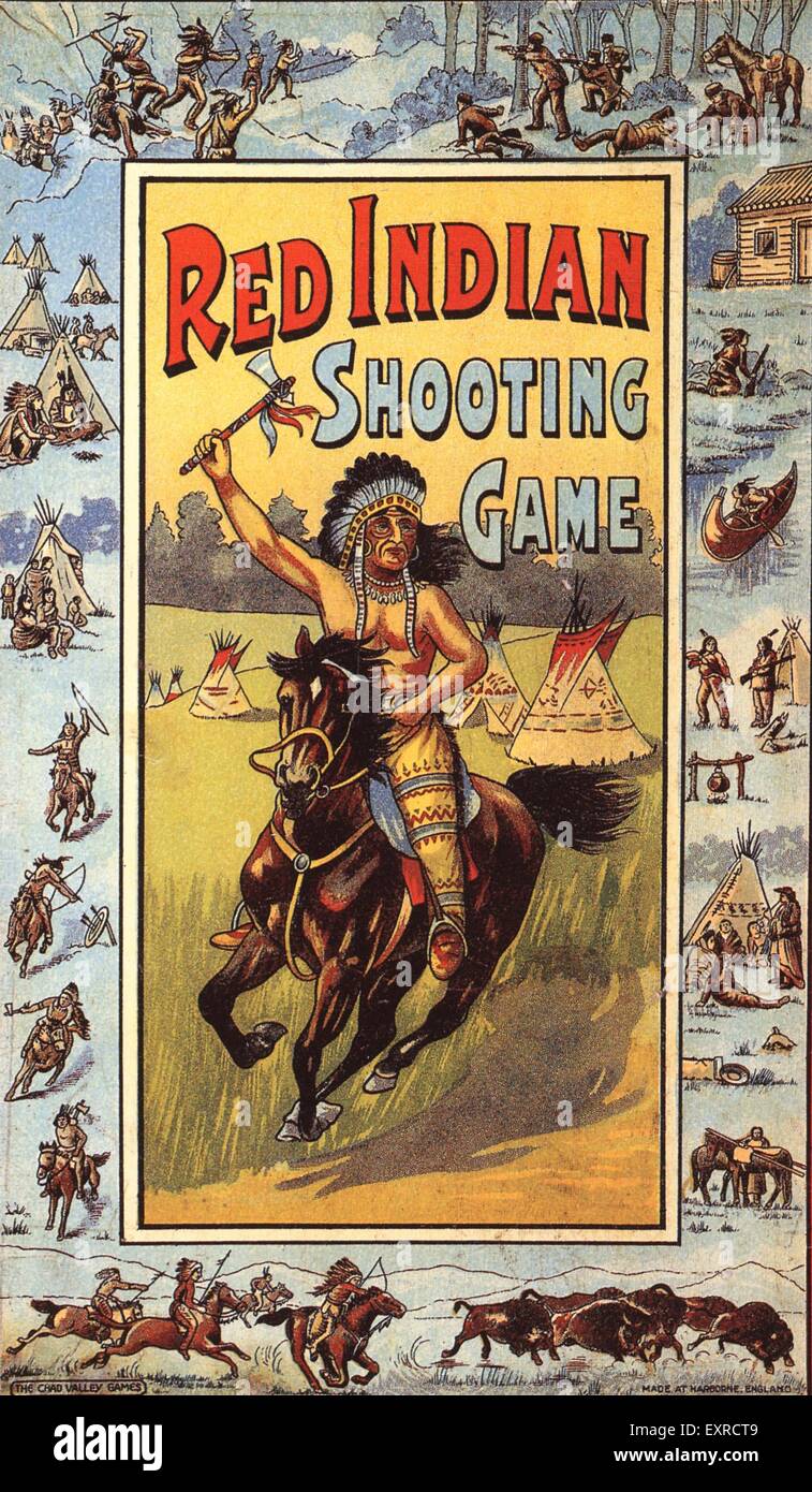 1900s UK Toys and Games Label Stock Photo - Alamy