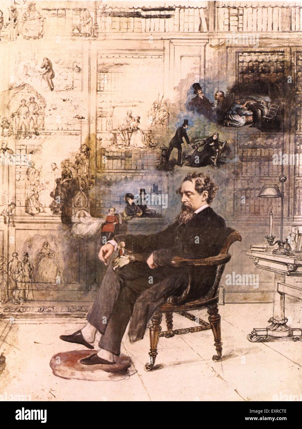 Charles dickens book hi-res stock photography and images - Alamy