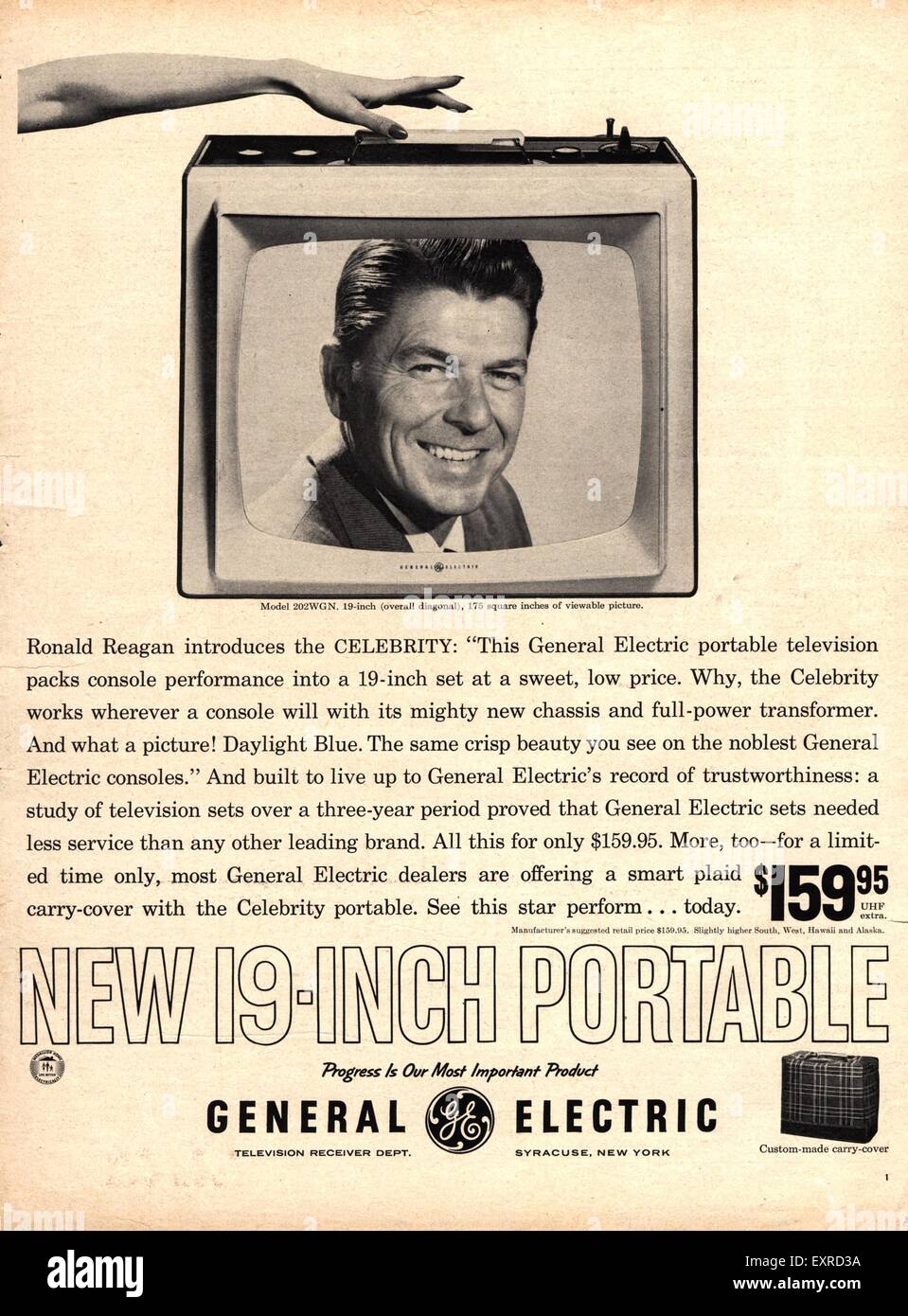 1960s USA General Electric Magazine Advert Stock Photo - Alamy