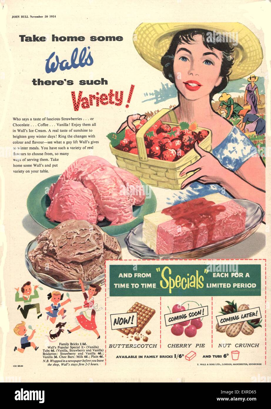 Ice cream 1950s hi-res stock photography and images - Alamy