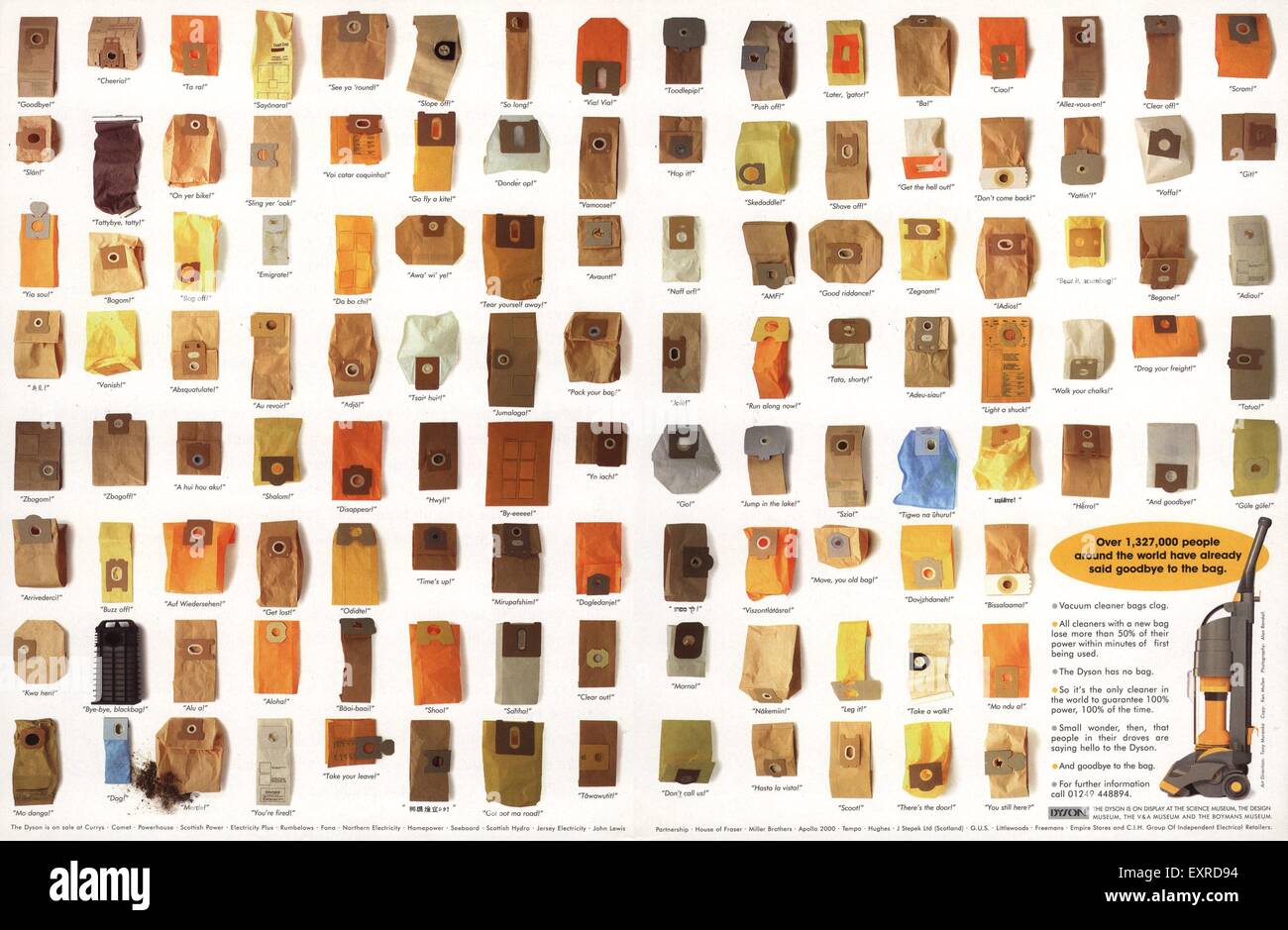 1990s UK Dyson Magazine Advert Stock Photo - Alamy