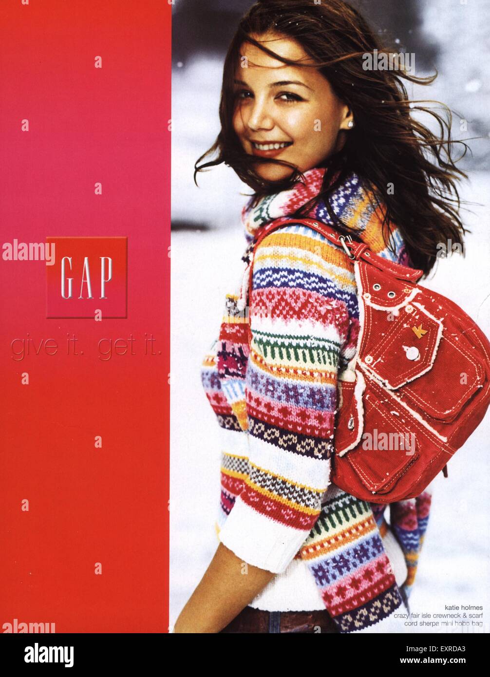 2000s UK Gap Magazine Advert Stock Photo - Alamy