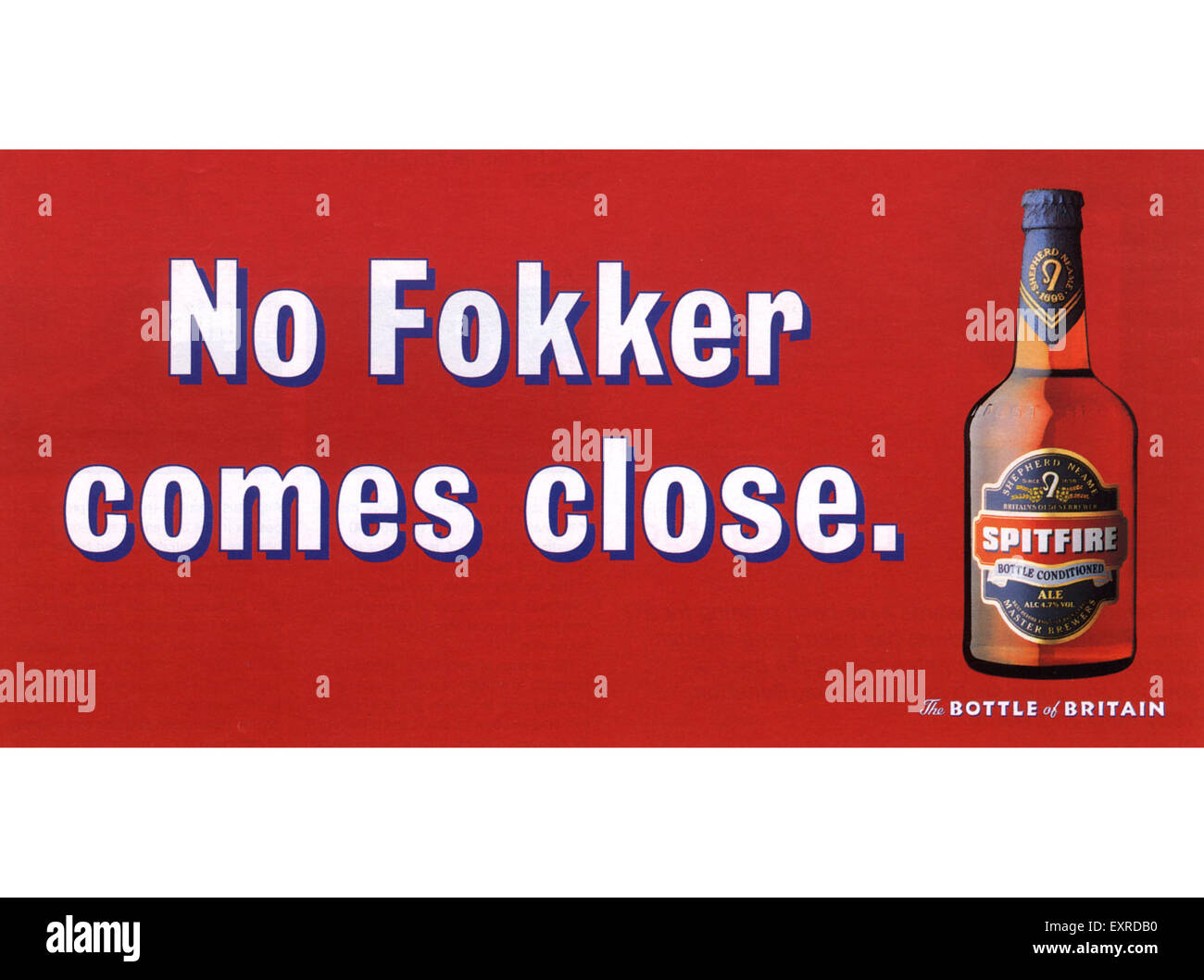 2000s UK Spitfire Billboard Advert Stock Photo - Alamy