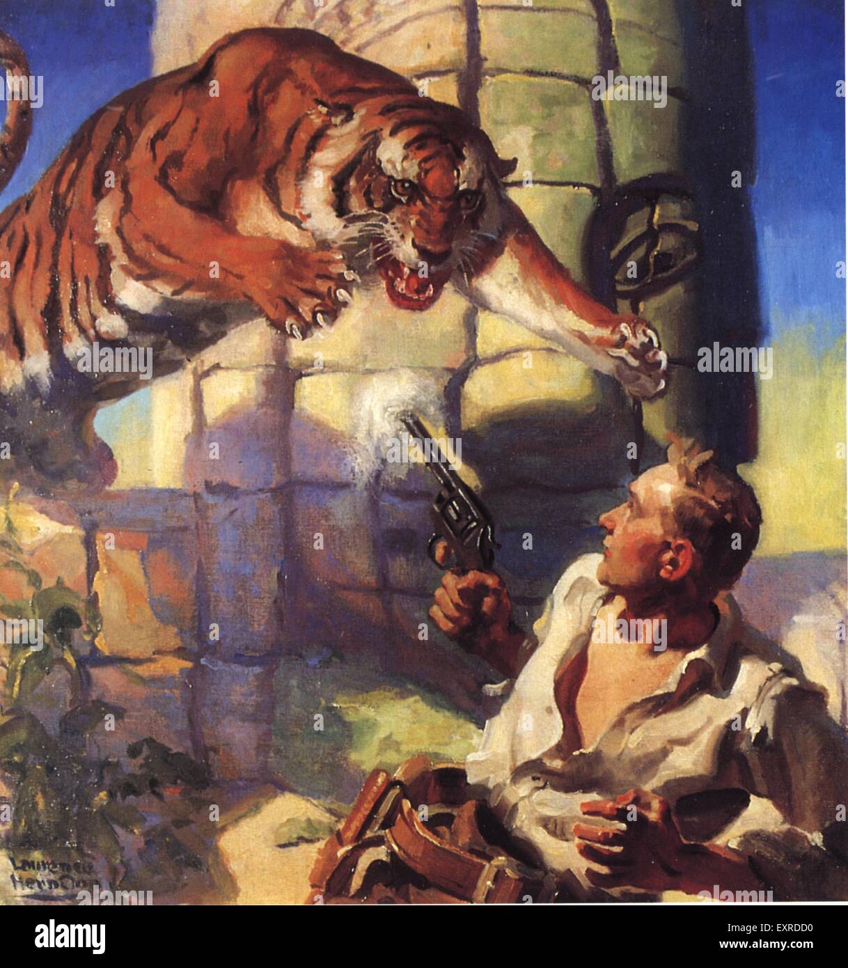 Pulp Fiction Art 1930