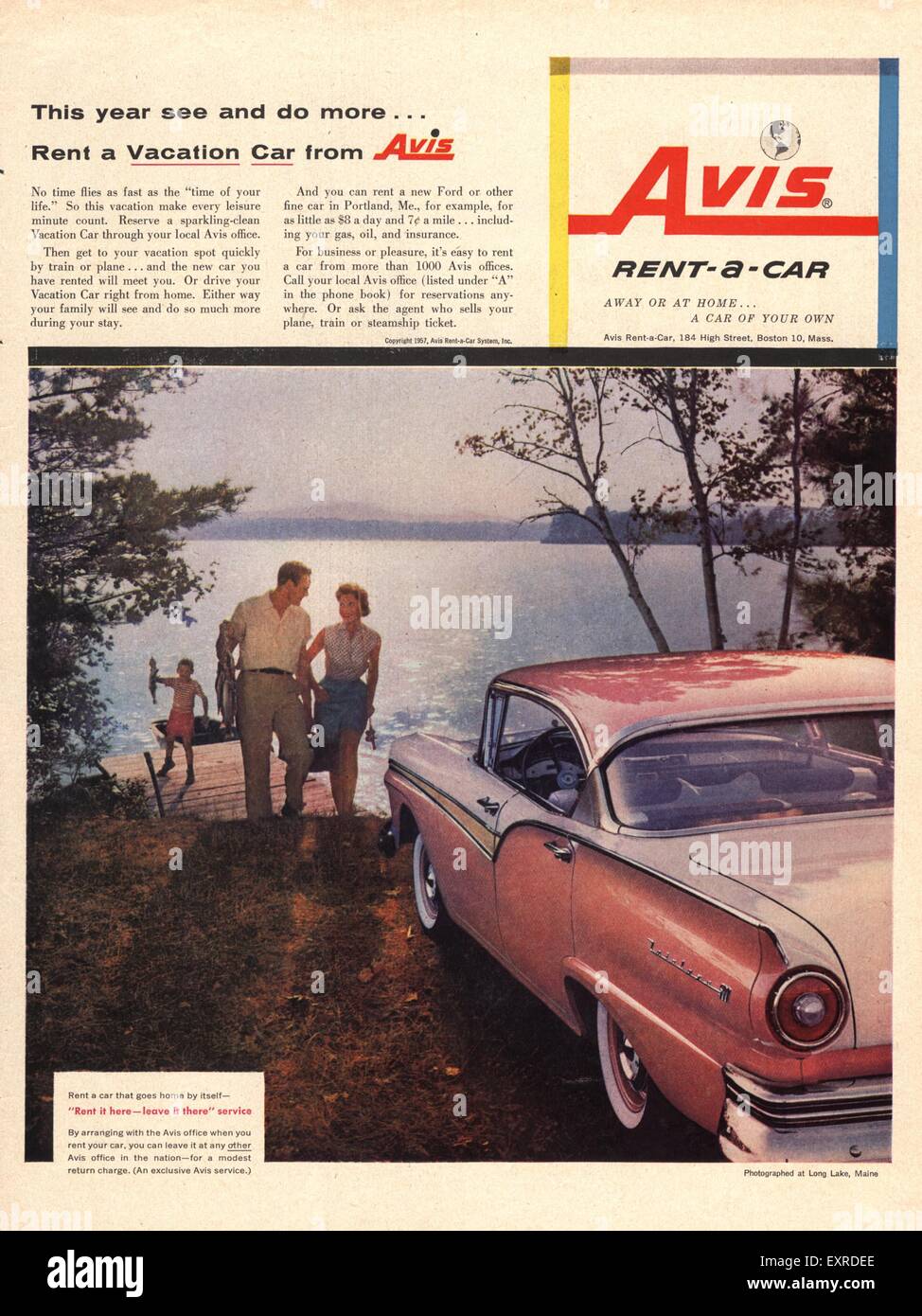 Avis Advert High Resolution Stock Photography and Images - Alamy